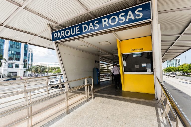 Estação Parque das Rosas é reformada