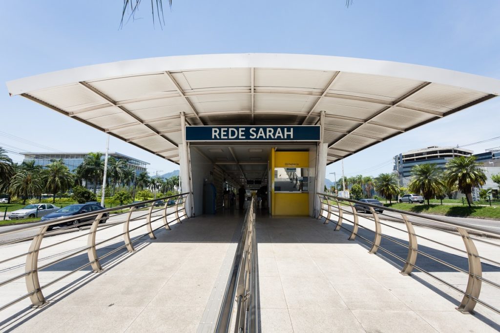 BRT Rio entrega estação Rede Sarah recuperada após atos de vandalismo ...